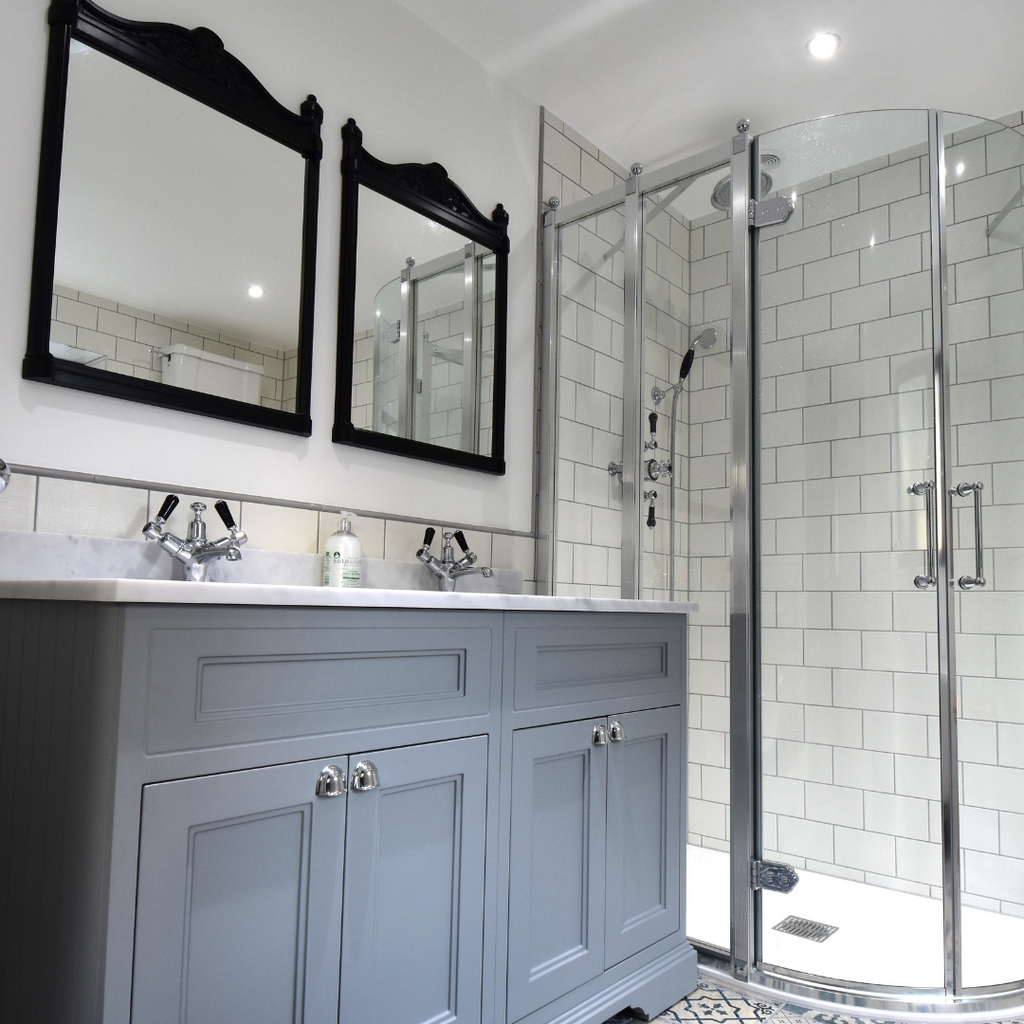 Luxury bathroom remodel with Burlington brassware | The Bathroom Sanctuary